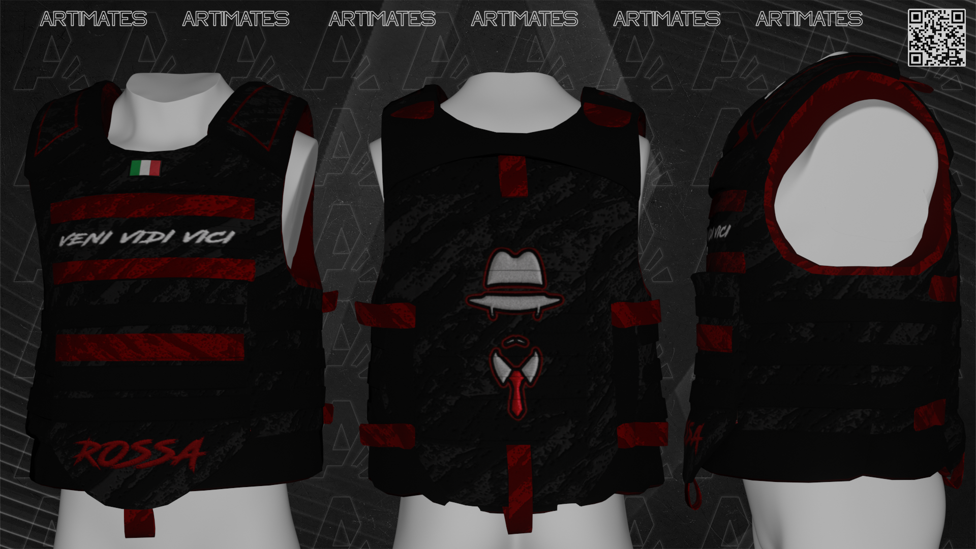 Rossa Fullplate Vest - FiveM Clothing