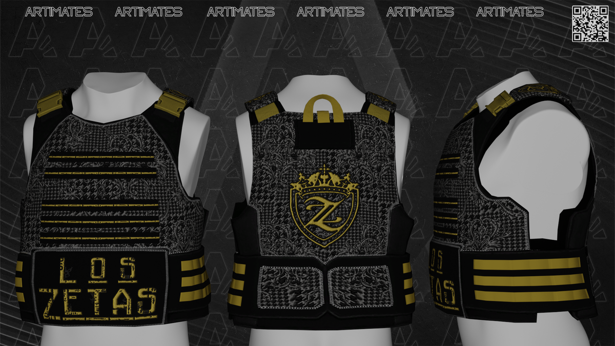 Los Zetas Basic Vest - FiveM Clothing