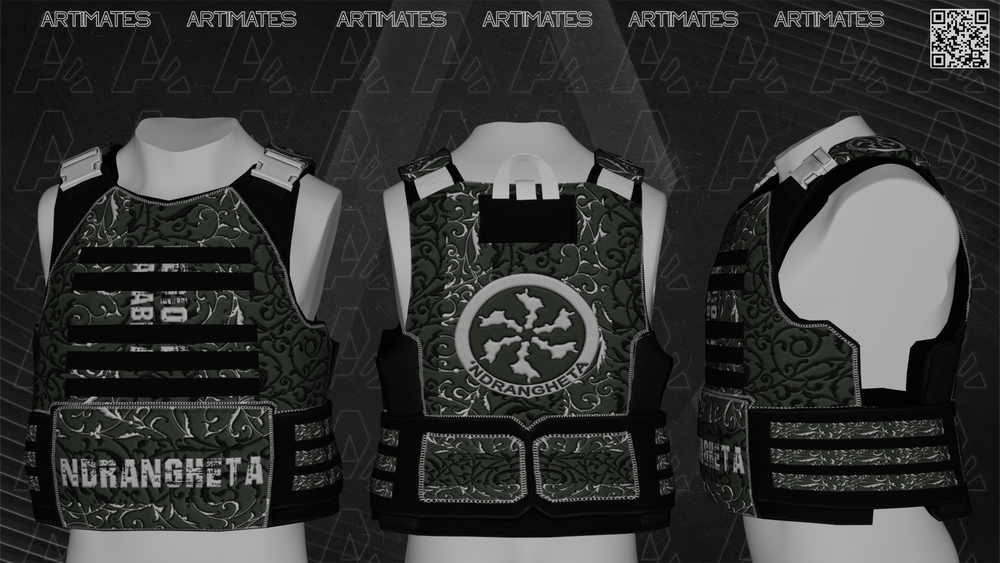 Ndrangheta Basic Vest - FiveM Clothing