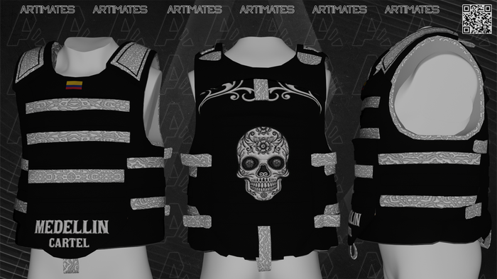 Medellin Fullplate Vest - FiveM Clothing