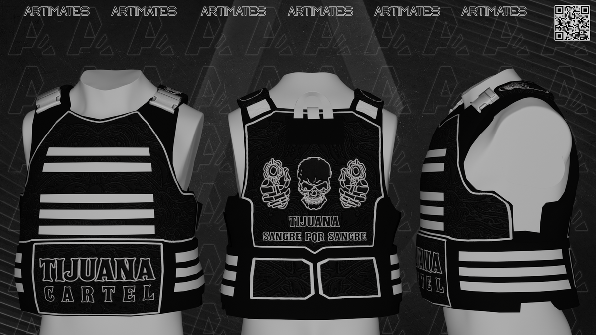 Tijuana Basic Vest - FiveM Clothing